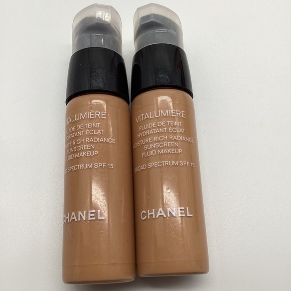 CHANEL | Makeup | Chanel Vitalumere Moisture Rich Radiance Spf Fluid ...